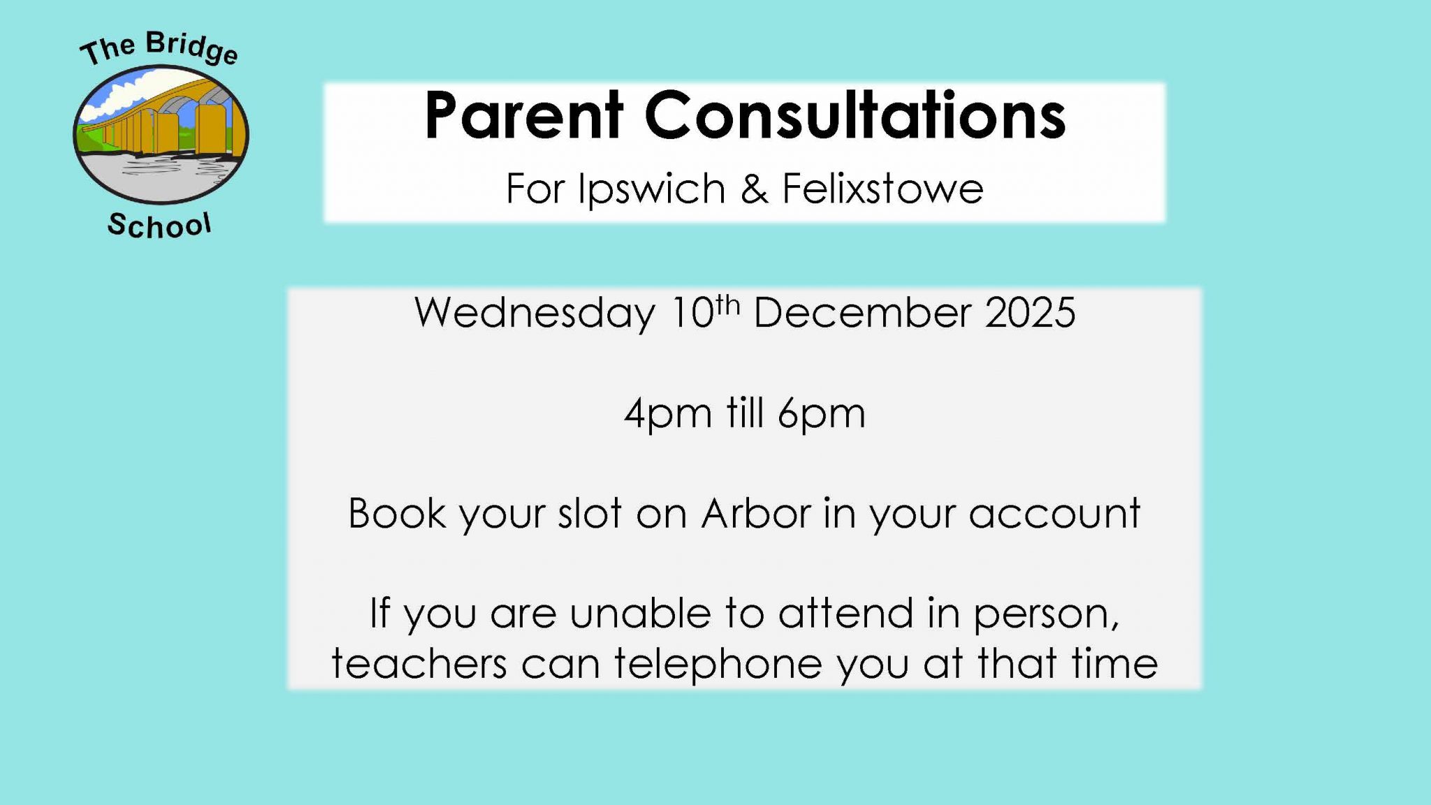 Parent Consultations | The Bridge School